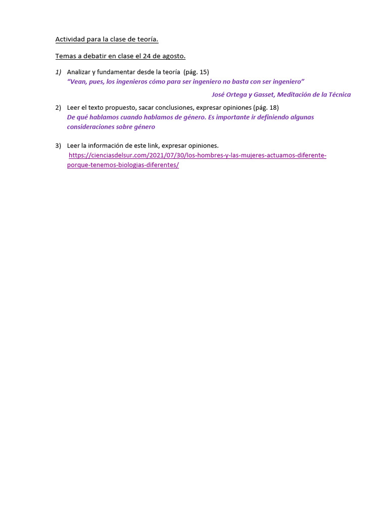 Actividad para La Clase de Teoría Ut1-1.1 | PDF