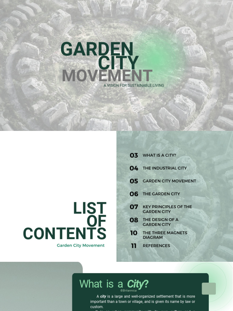 Garden City Movement - 20240819 - 071350 - 0000 | PDF | Economies ...