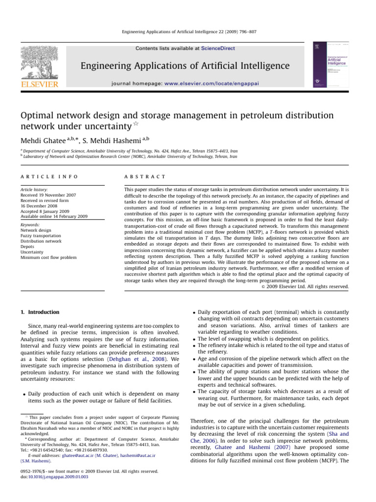 Ghatee and Hashemi 2009 | PDF