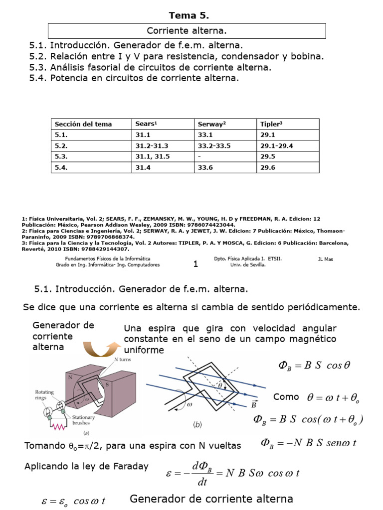 T5-Corriente Alterna | PDF