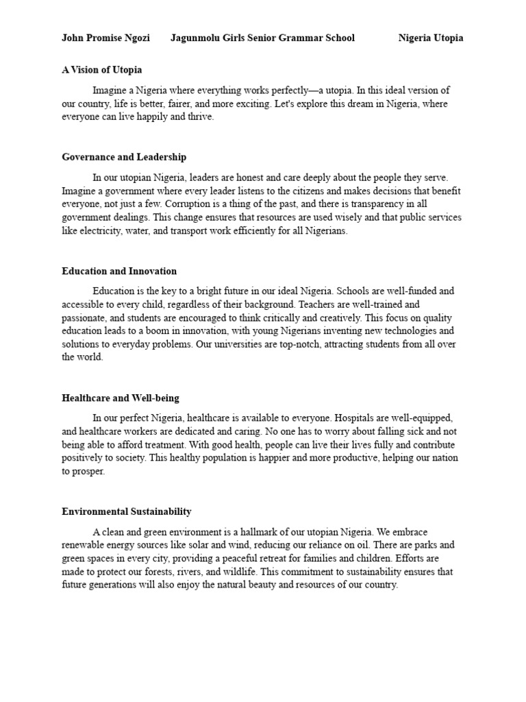 John Promise Essay Writing | PDF