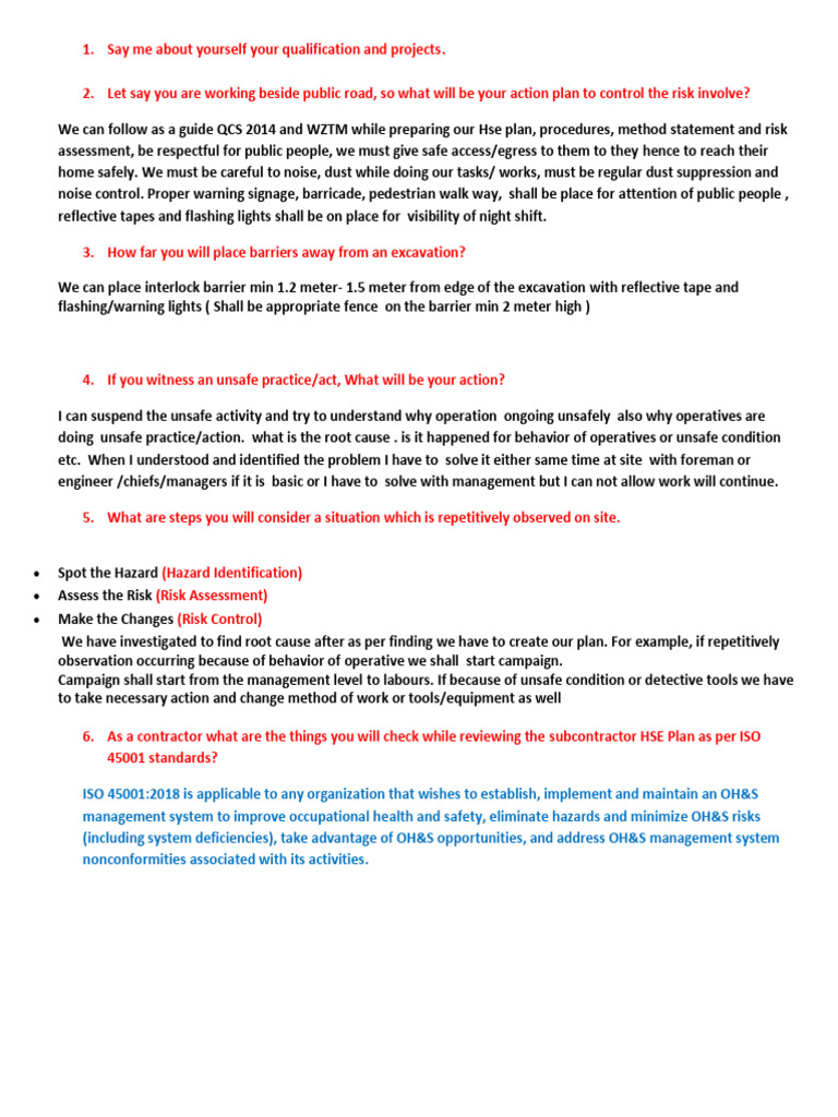 Interview Questions 2 | PDF