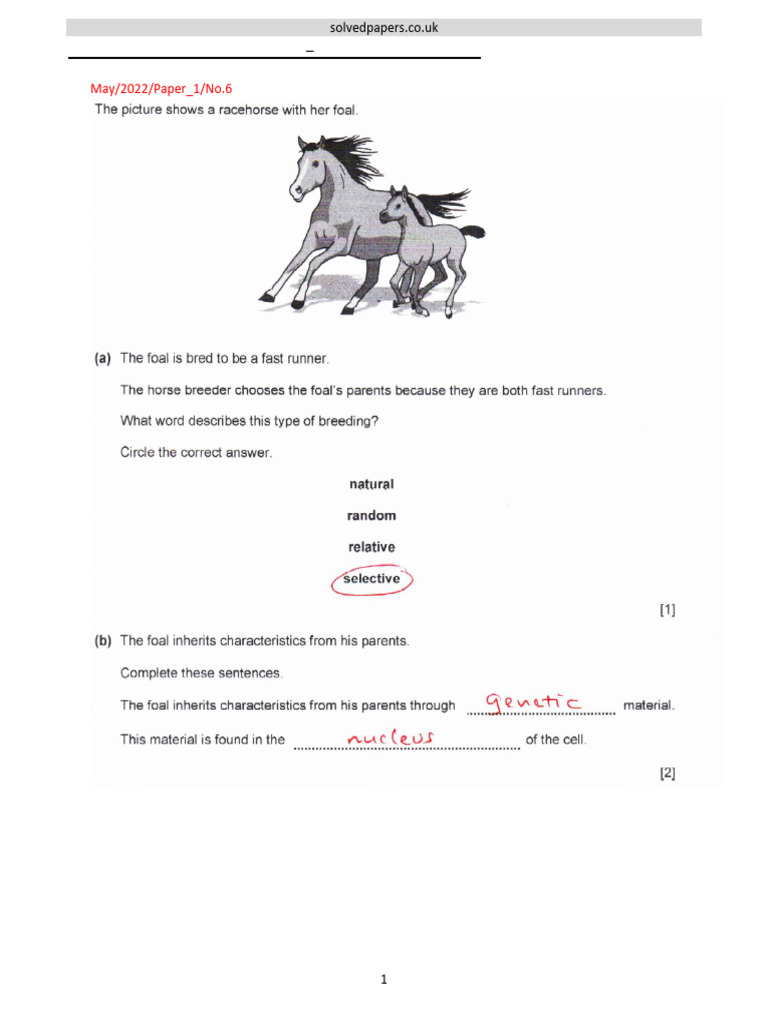 2022 17 Reproduction and Fetal Development Checkpoint Sec 1 Biology ...
