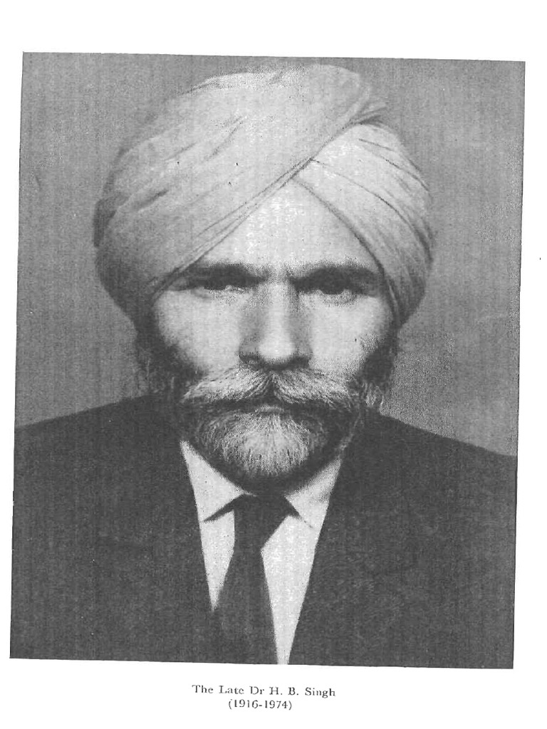 T Late DR H. B. Singh | PDF