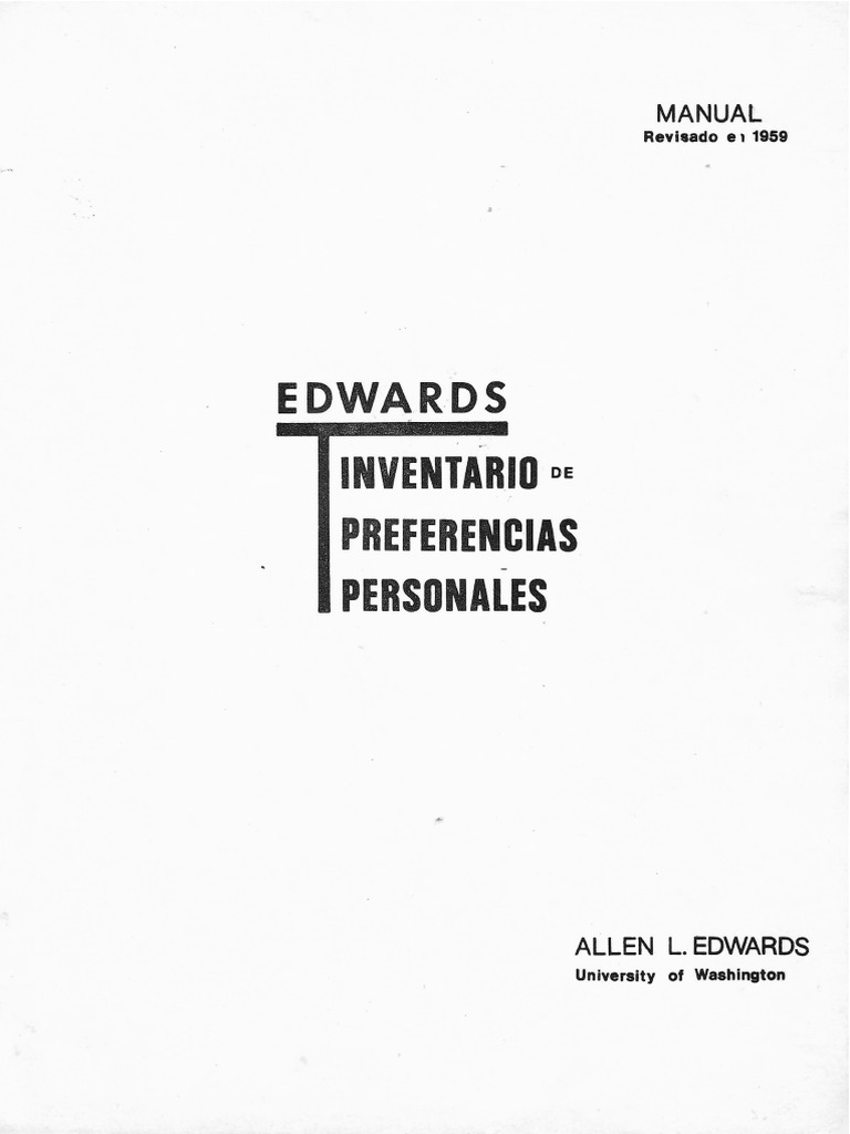 Edwards Personal Schedule | PDF