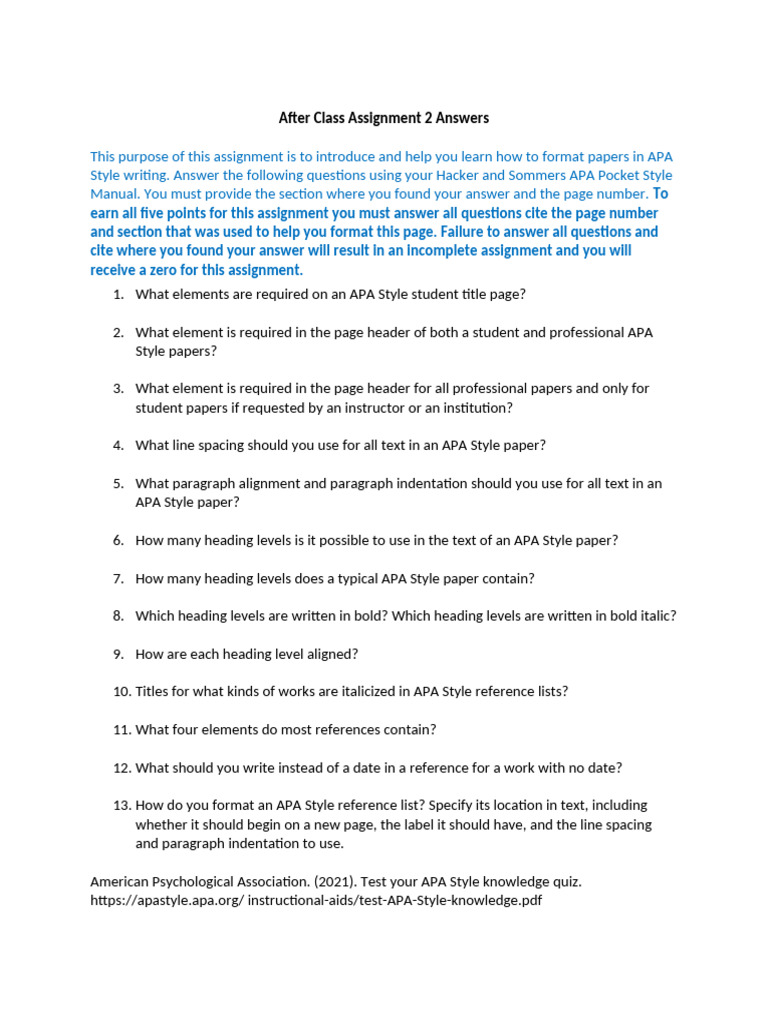 After Class Assignment 2 | PDF