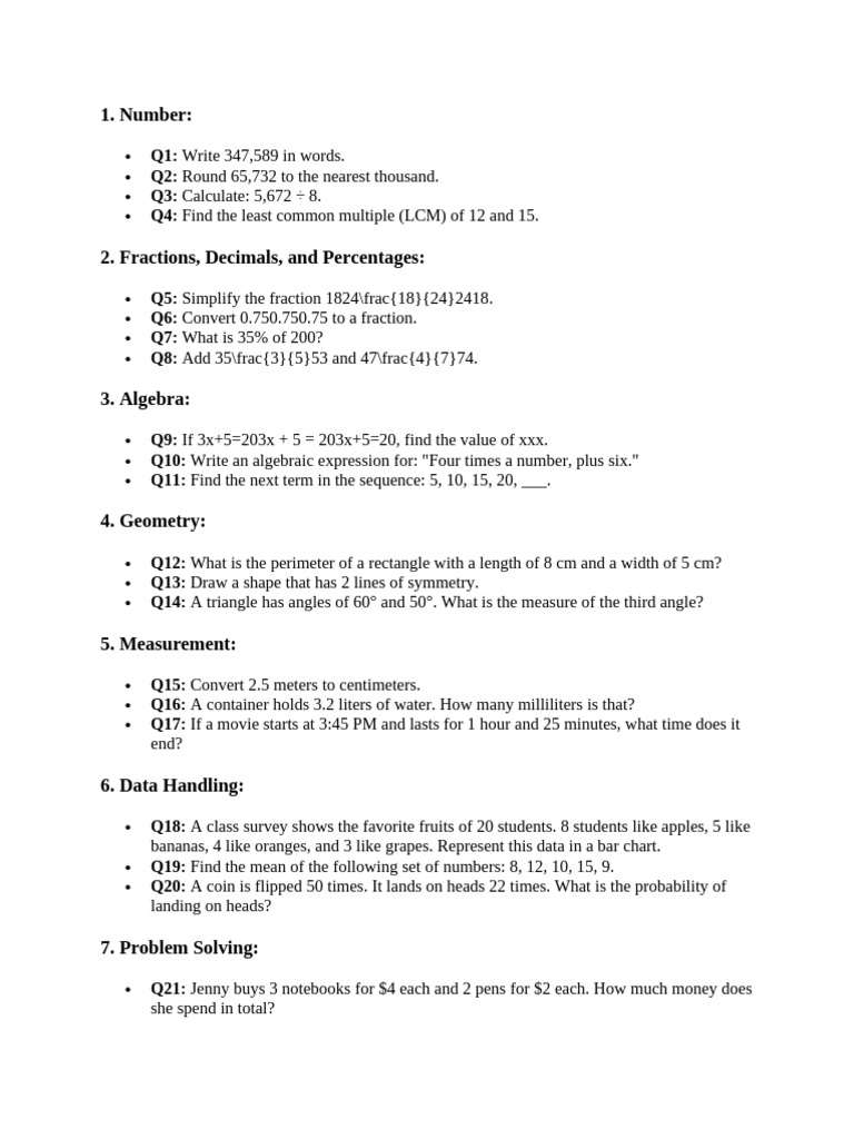 Maths 1 | PDF