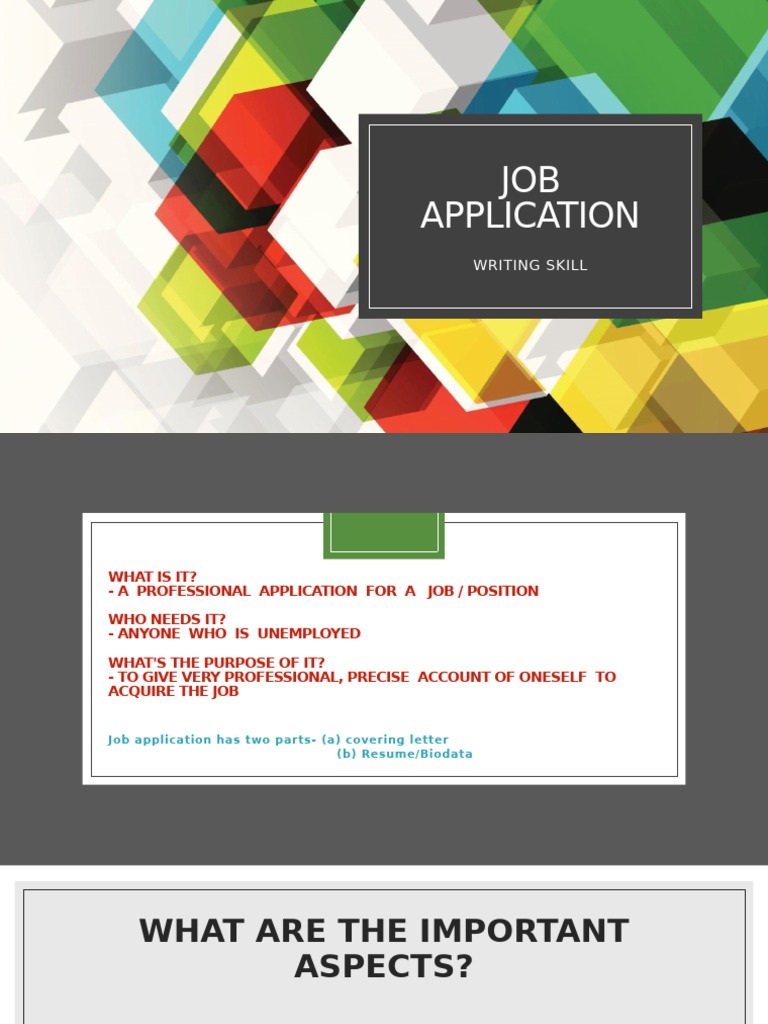 Job Application | PDF