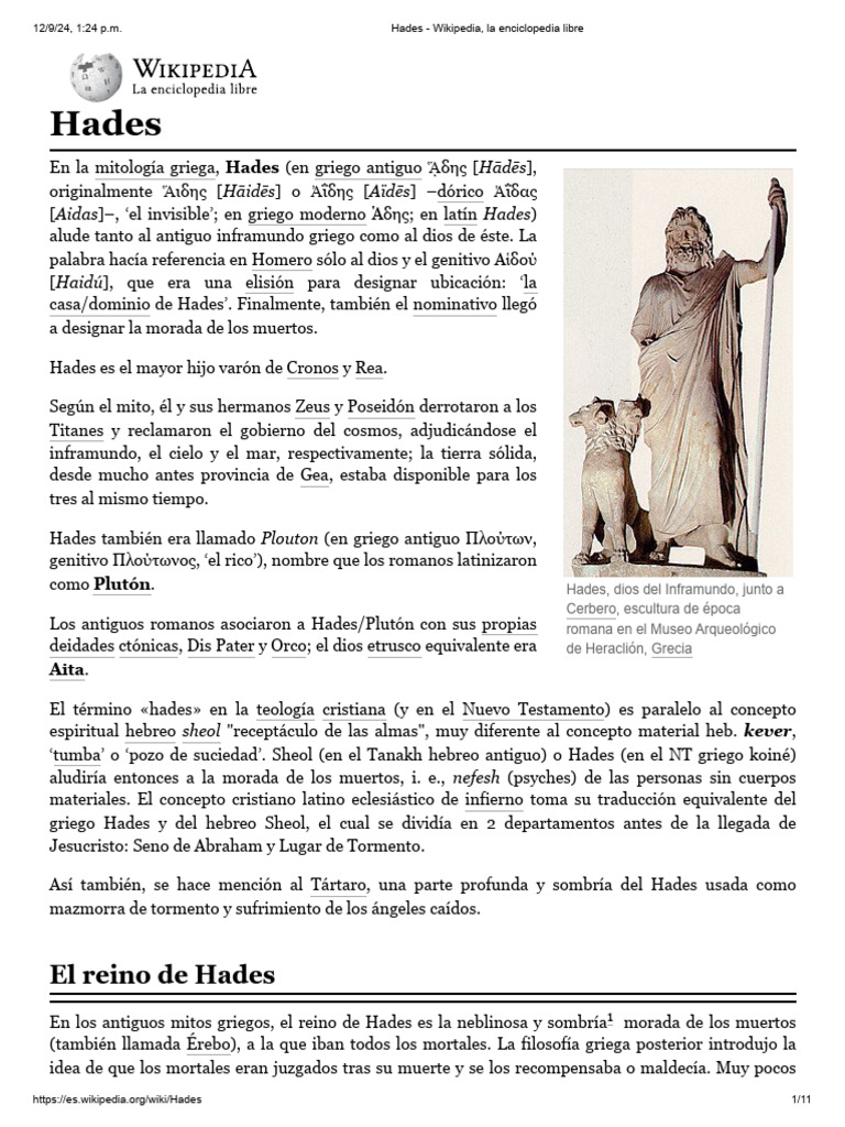 Hades | PDF