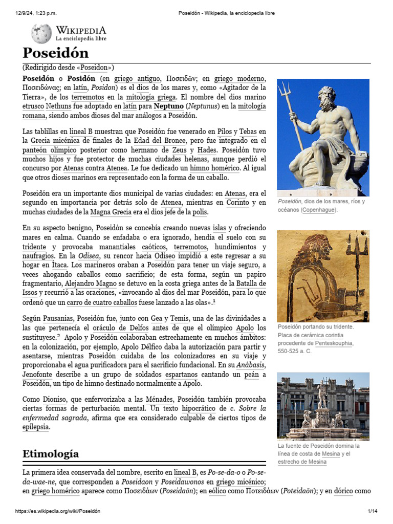 Poseidón | PDF