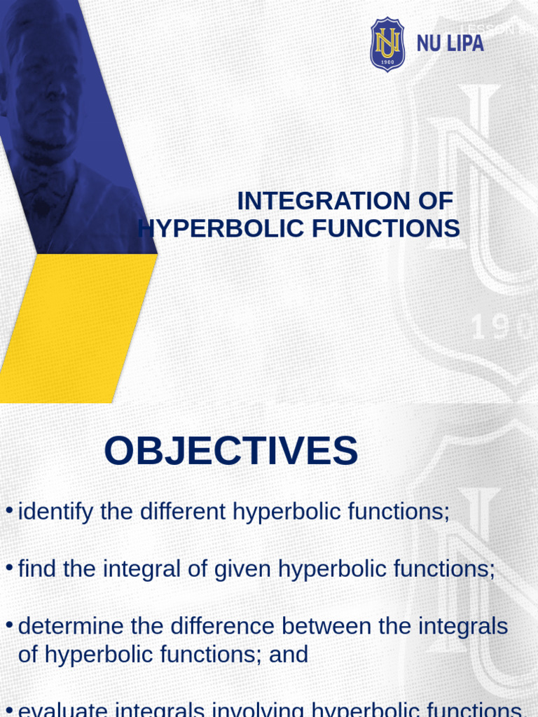 Hyperbolic Integration Guide | PDF | Classical Geometry | Teaching Methods & Materials