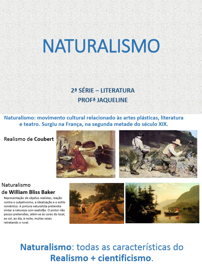 NATURALISMO | PDF
