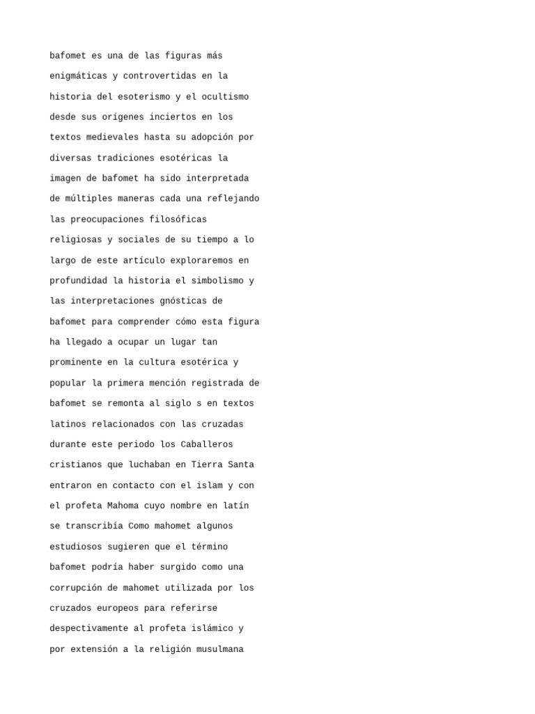 (Spanish (Auto-Generated) ) La GNOSIS Prohibida de Baphomet - El Sello ...