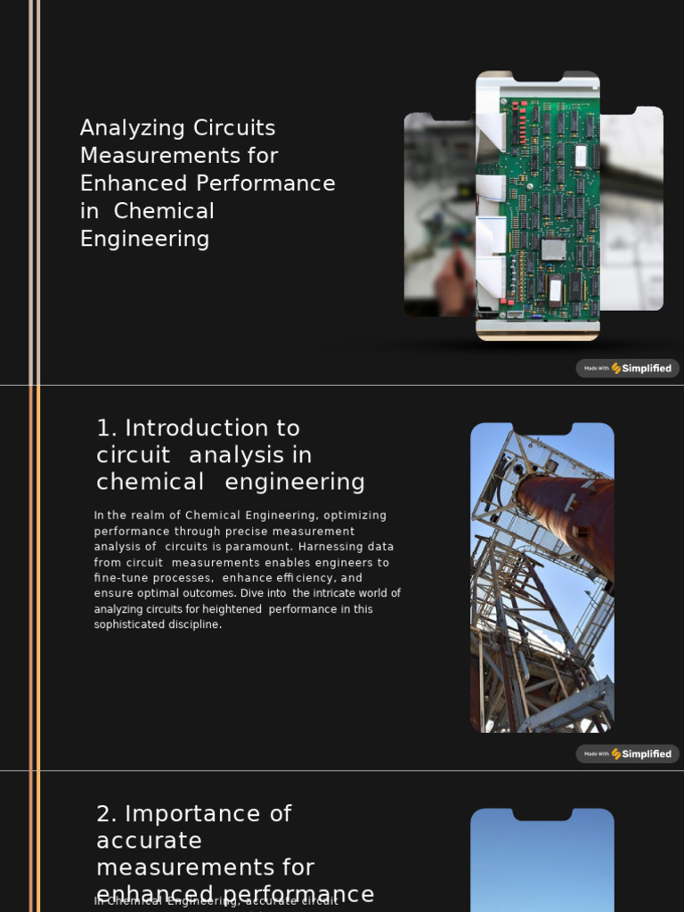 Analyzing Circuits Measurements For Enhanced Performance in Chemical Engineering | PDF