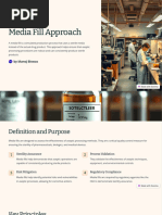 Aseptic Media-Fill Testing Guidelines | PDF | Pharmacist | Syringe
