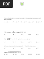 2025 Pascal Math Contest Overview | PDF | Area | Mathematics