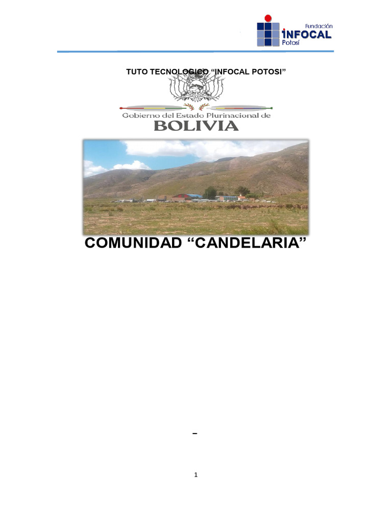 Candelaria Diagnostico Comunitario Original | PDF