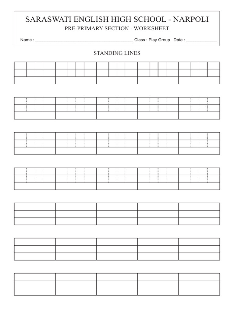 PG Ws Lines and Shapes | PDF