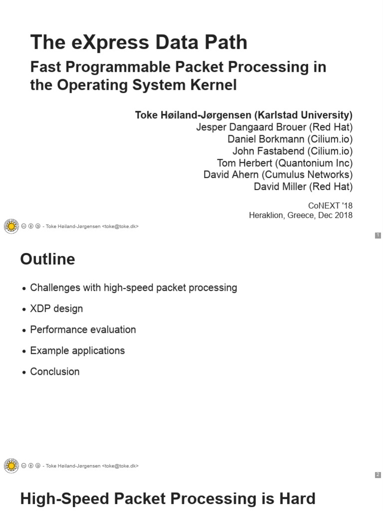 XDP Presentation | PDF
