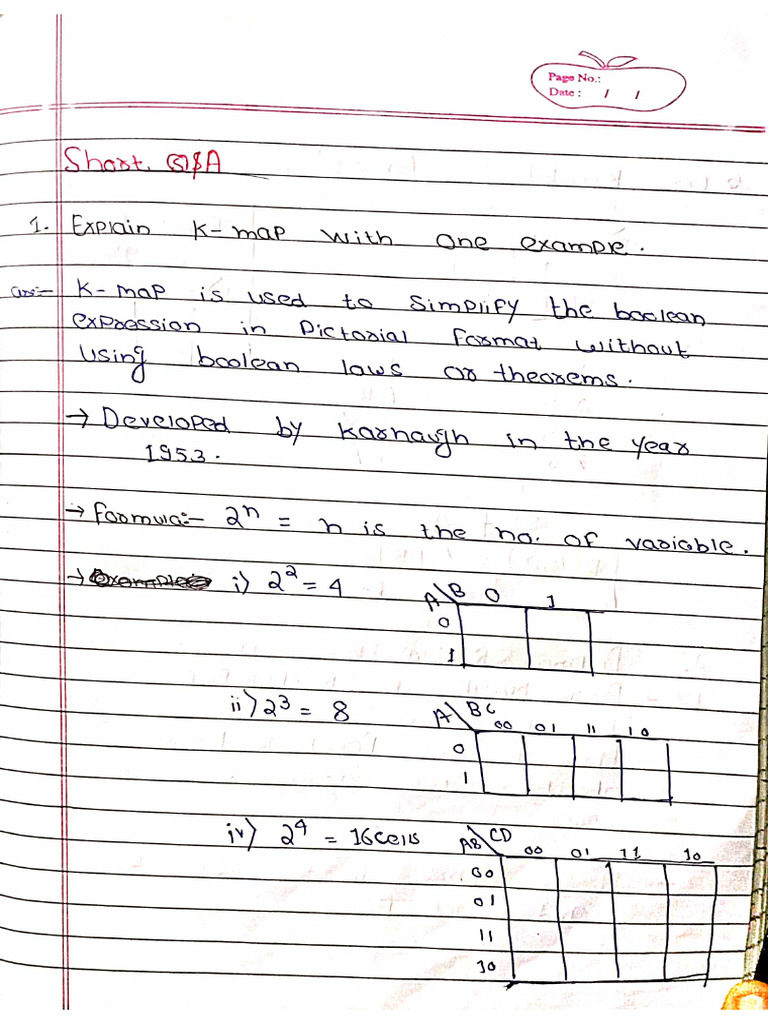 De Short and Long Answer | PDF