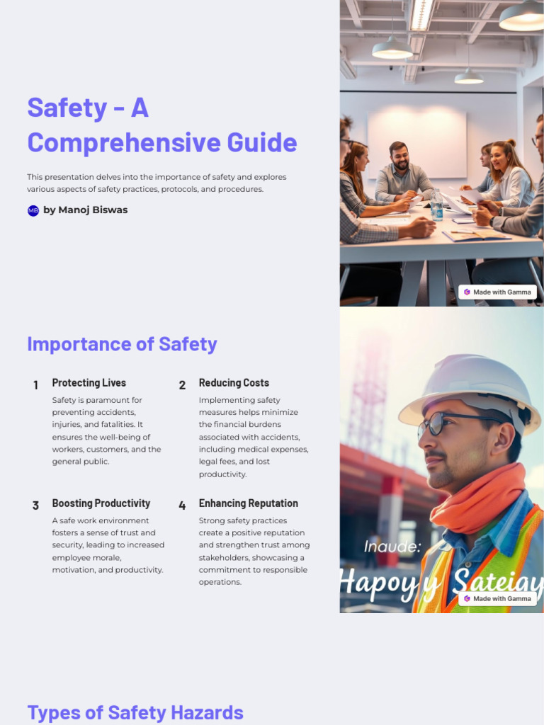 Essential Safety Practices Guide | PDF | Personal Protective Equipment ...