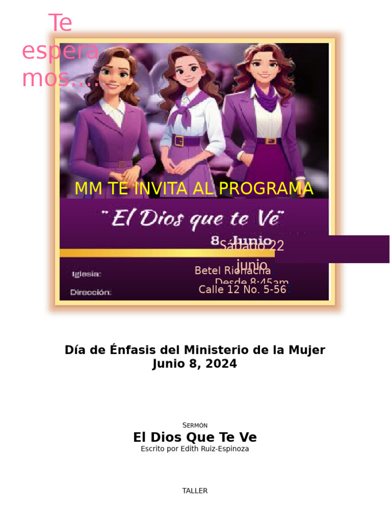 1 El Dios Que Te Ve Demm 2024 | PDF