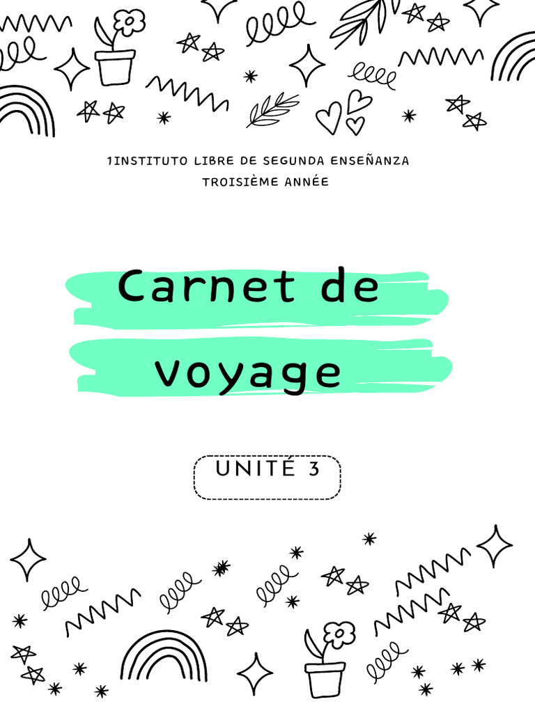Cahier de 2e Année ILSE U3 | PDF