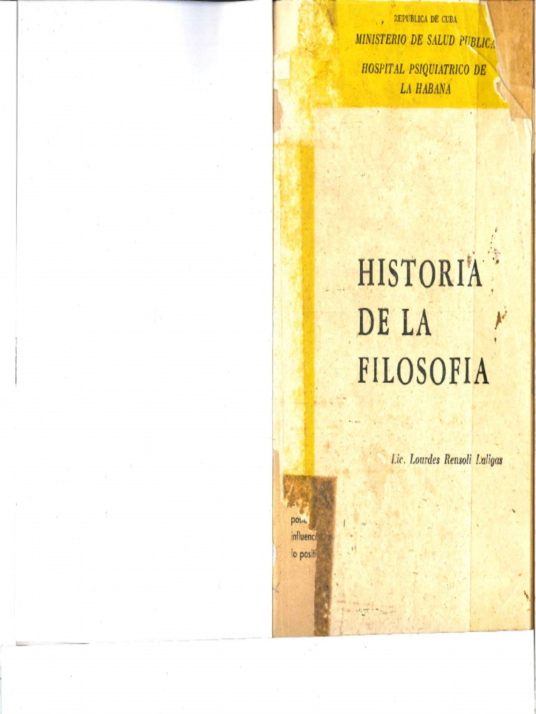 historia de la filosofia | PDF