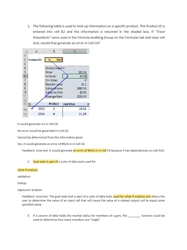 DA Chapter 10 Questions | PDF