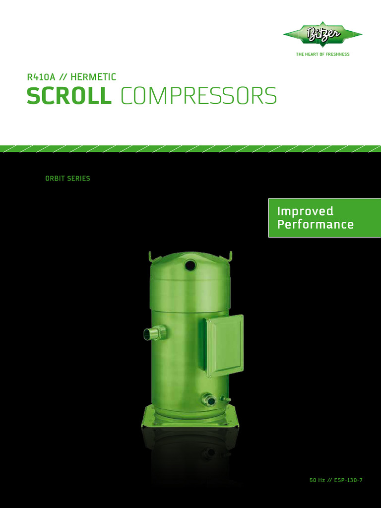Bitzer Scroll 410 | PDF