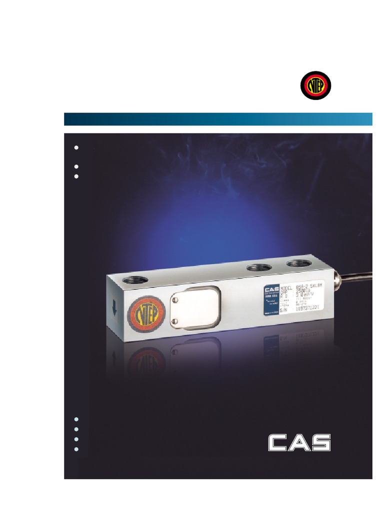 Shear Beam Load Cell: Application | PDF