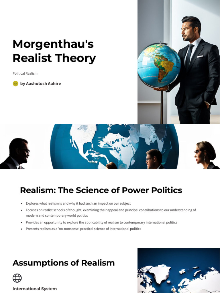 Morgenthaus Realist Theory | PDF