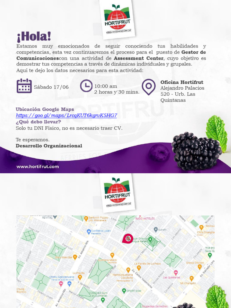 Consideraciones - Assessment Center - GEST - COM. | PDF