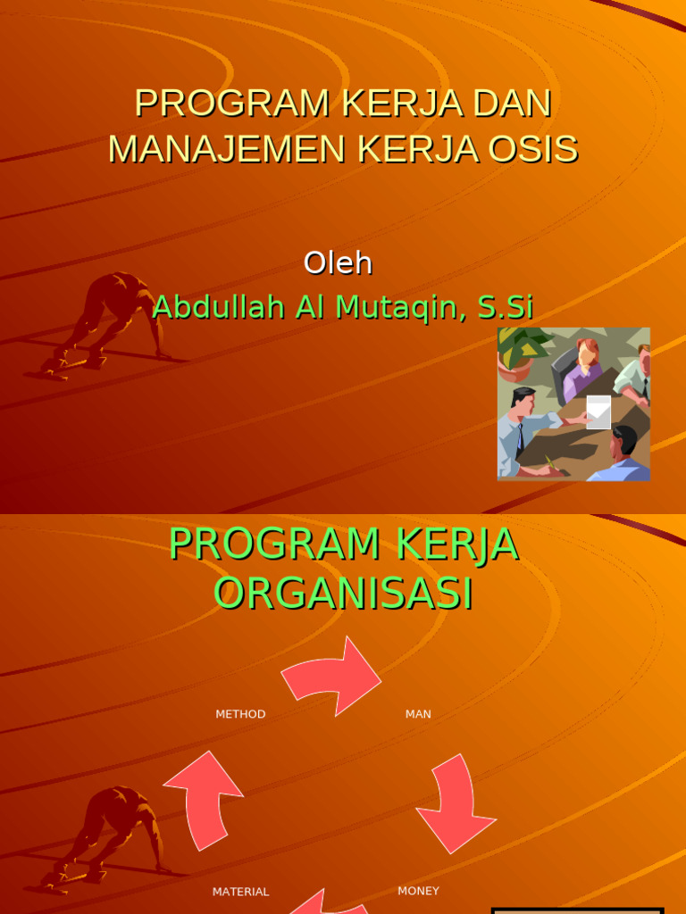 Materi Program - Kerja - Osis | PDF