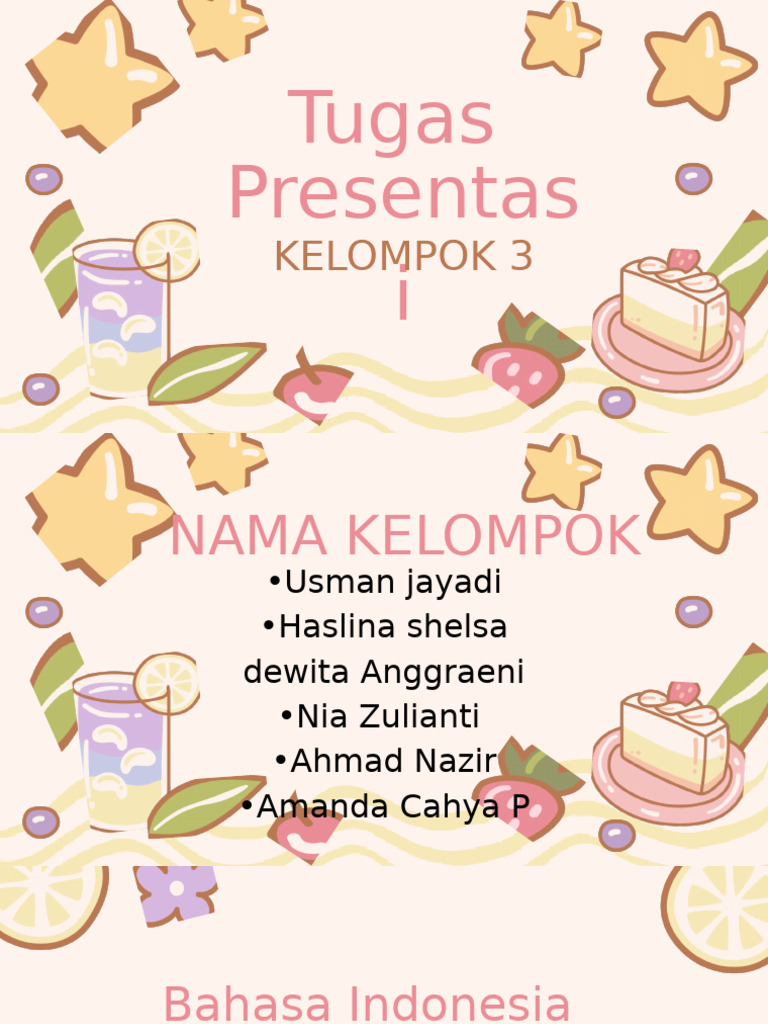 Bahasa Indonesia Kelompok 3 - 20240910 - 143723 - 0000 | PDF