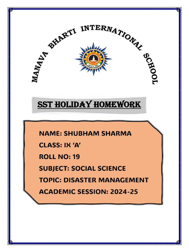 What is Disasters | PDF