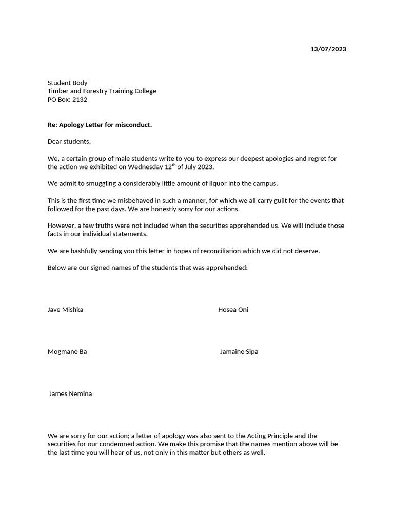 Student Body | PDF