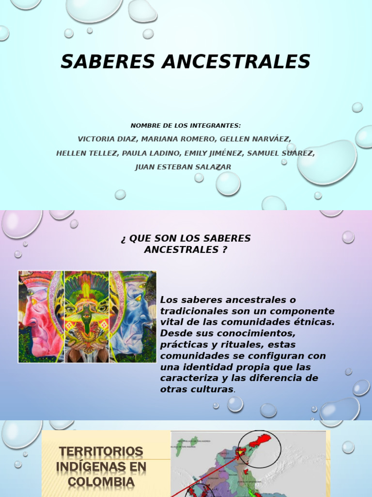 SABERES ANCESTRALES | PDF