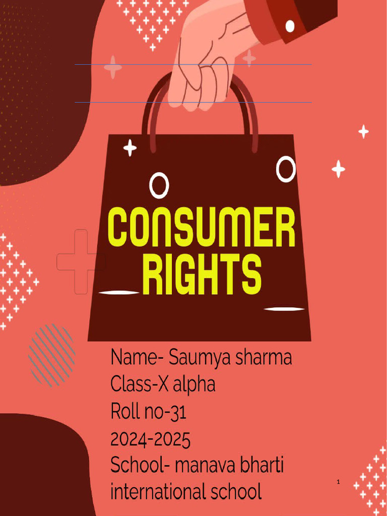 Consumers Rights | PDF