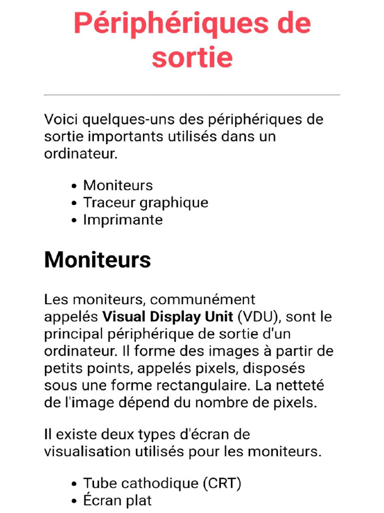 Formation Informatique | PDF
