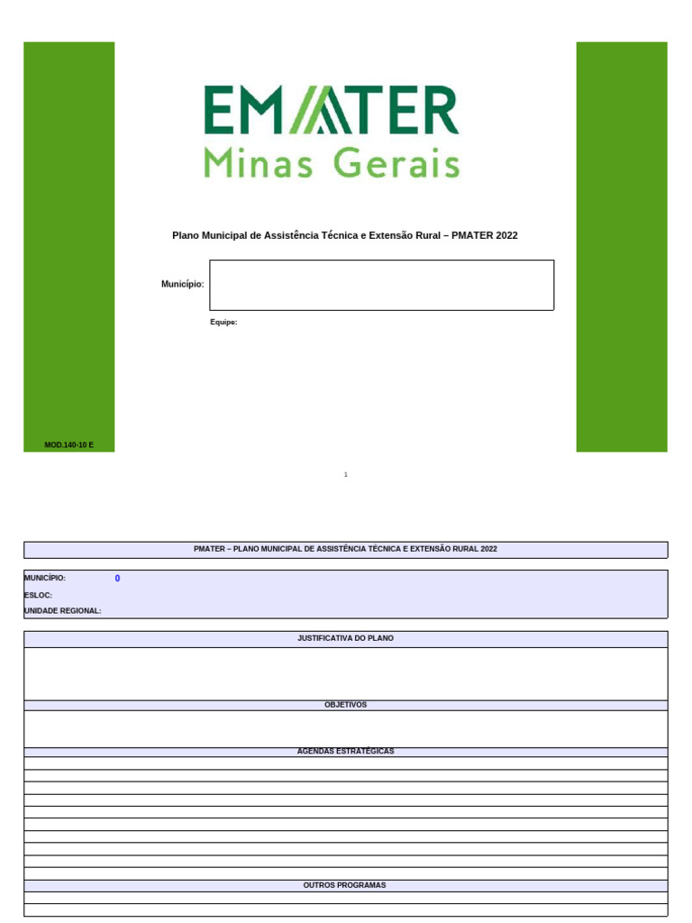 Pmater Mod 140 10 e 2022a | PDF