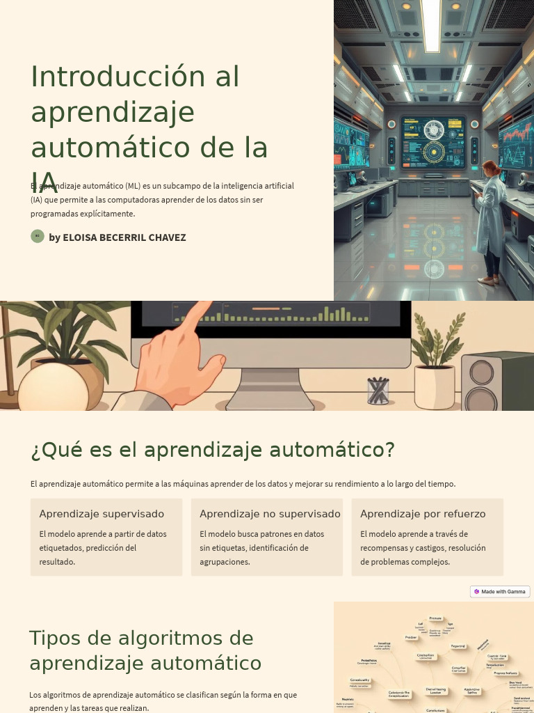 Introduccion Al Aprendizaje Automatico de La IA | PDF