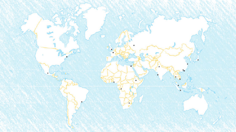 Fond de Carte Planisphere Croquis v3 | PDF