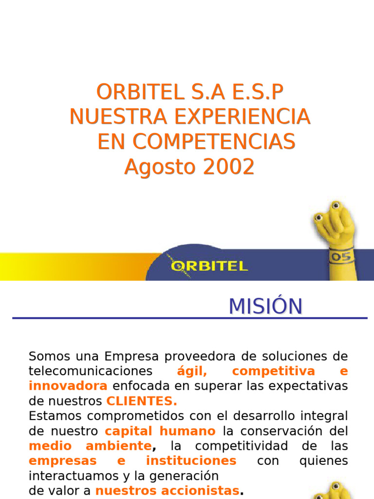 Competencias Orbitel | PDF | Comportamiento | Negocios