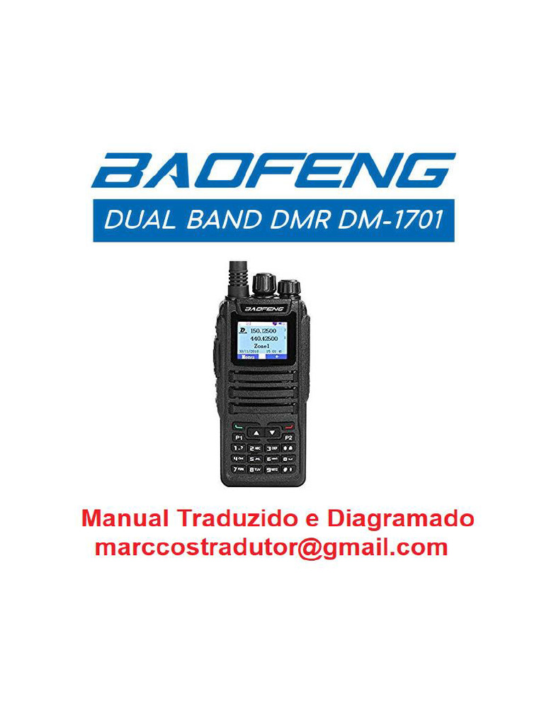 Manual - Baofeng - DM-1701 | PDF