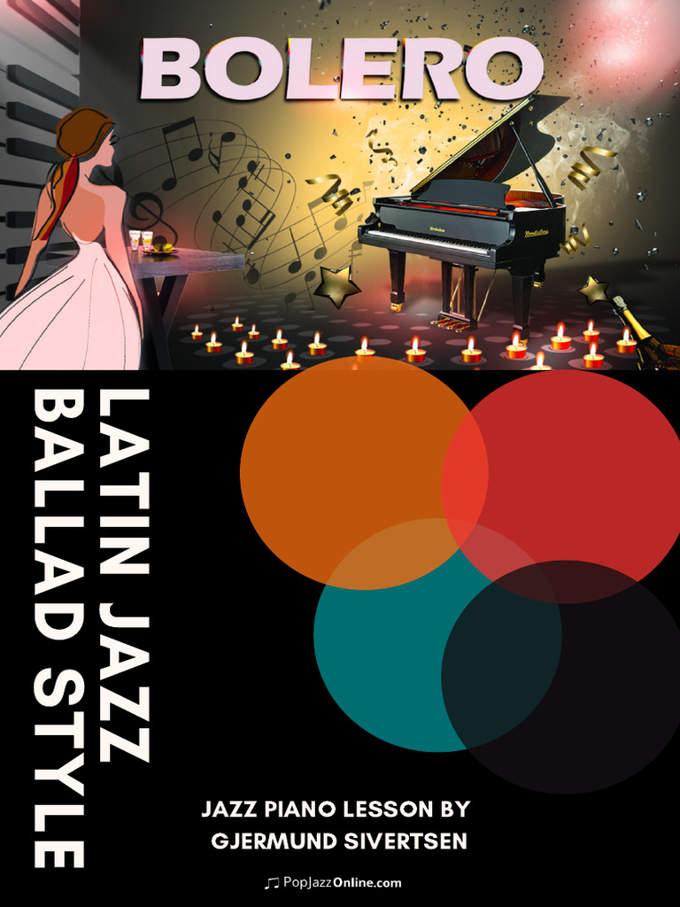 Mastering Latin Jazz Bolero Piano | PDF | Chord (Music) | Scale (Music)