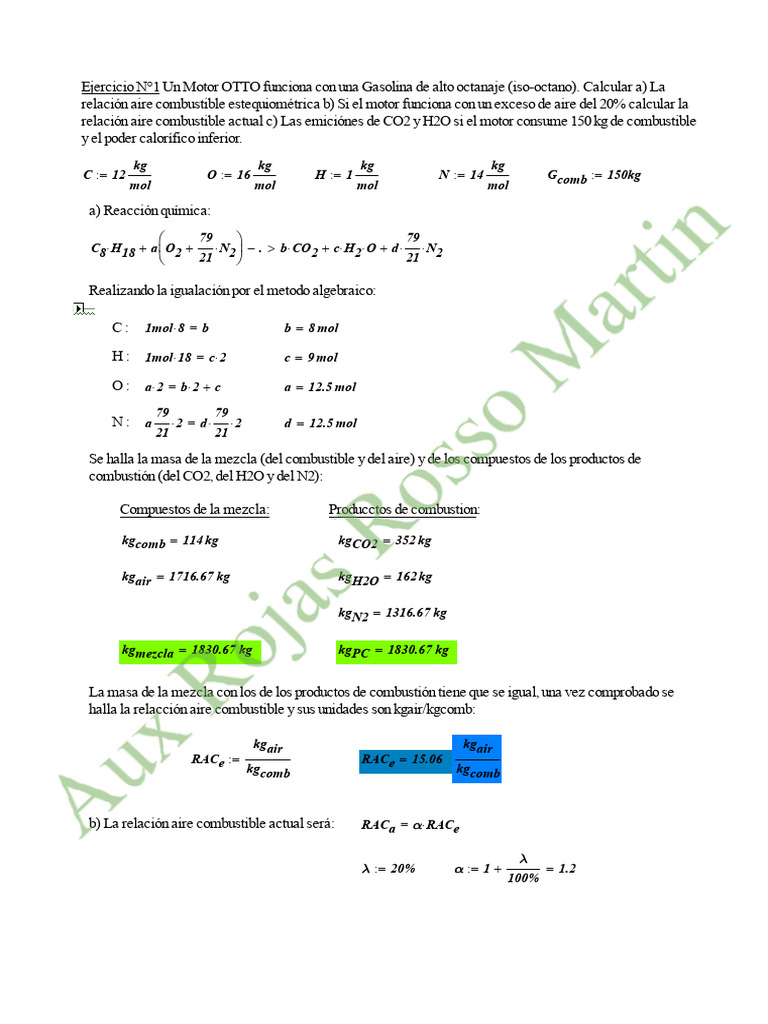 Clase N°2 Mec - 3337 | PDF | Combustion | Industrial Processes