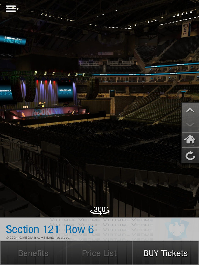 Barclays Center Concert Virtual Venue™ by IOMEDIA | PDF