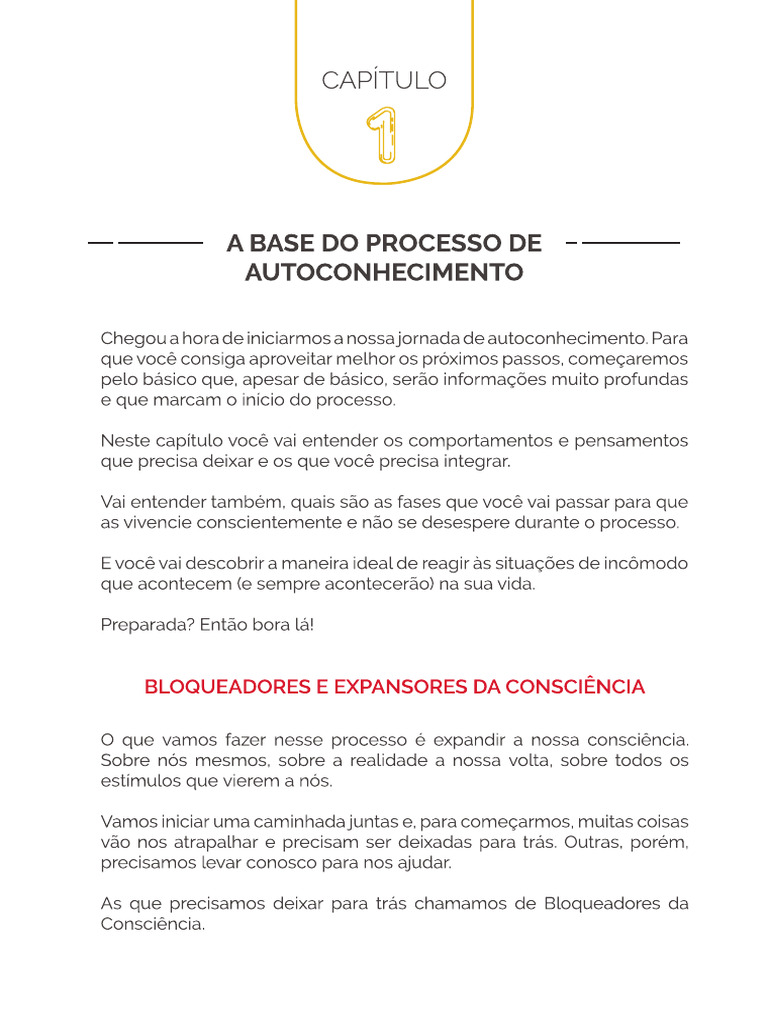 Processo de Autoconhecimento | PDF