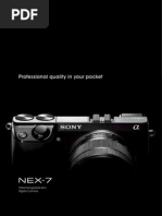 Sony RX100 VII Advanced Manual | PDF | Exposure (Photography) | Autofocus
